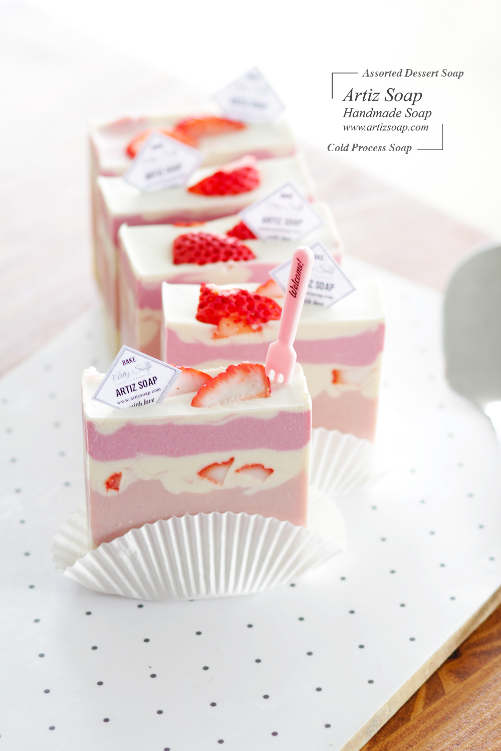 Dessert Cold Process Soap Bar – Artiz Soap